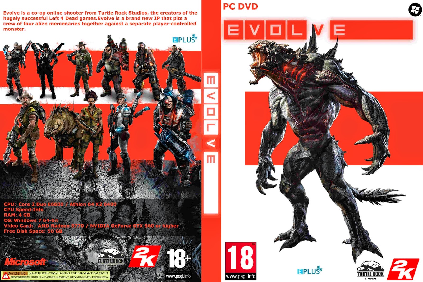 Evolve - JUAL GAME PC MURAH